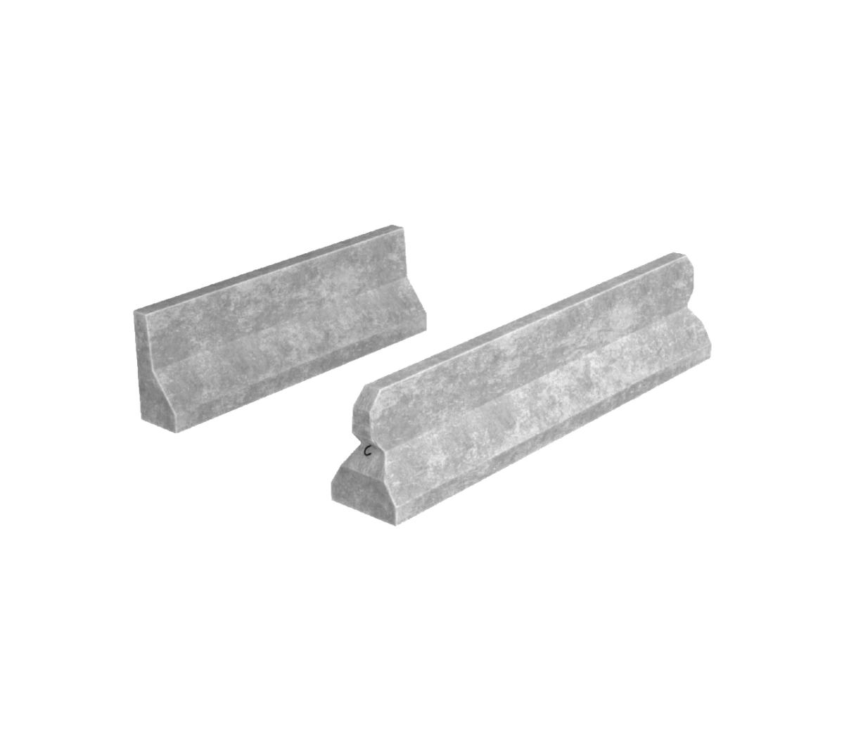 REINFORCED CONCRETE ROAD FENCING BLOCKS TYPE BDO - Group company "Orient"